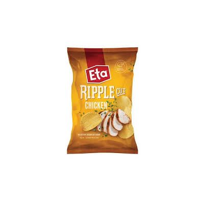 Eta Ripples Cut Chips (Chicken Flavour)