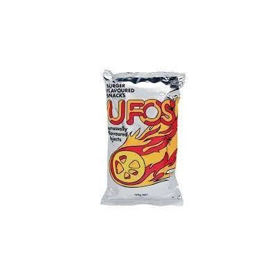 UFO Burger Flavoured Snacks 100g
